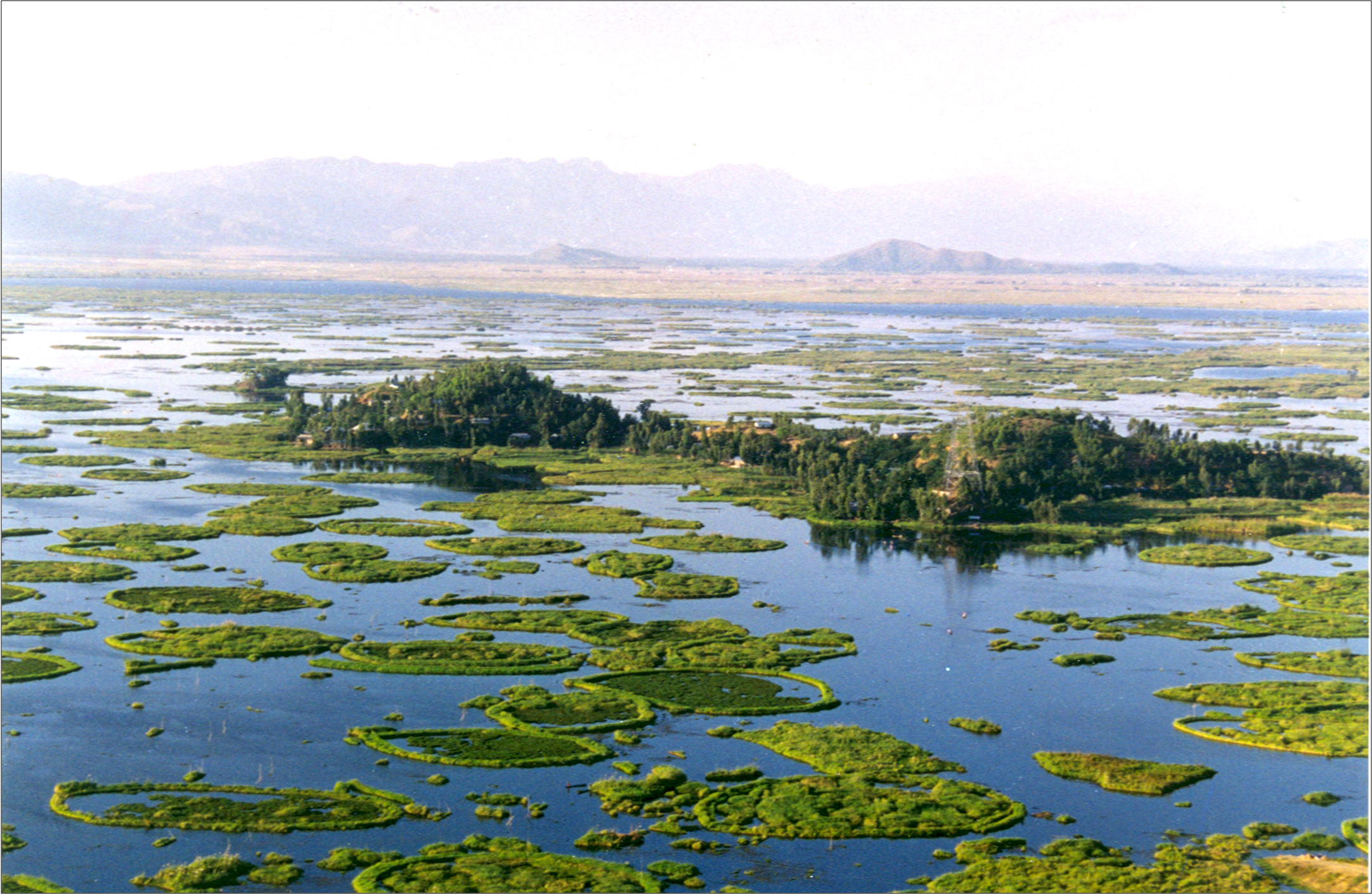 Loktak Lake as in 1998 - Wetlands International