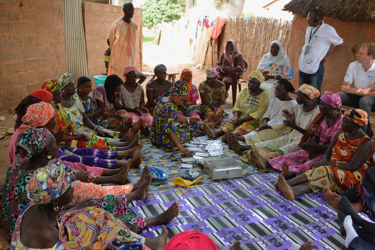 Badoudou Women reaping big from saving - Wetlands International