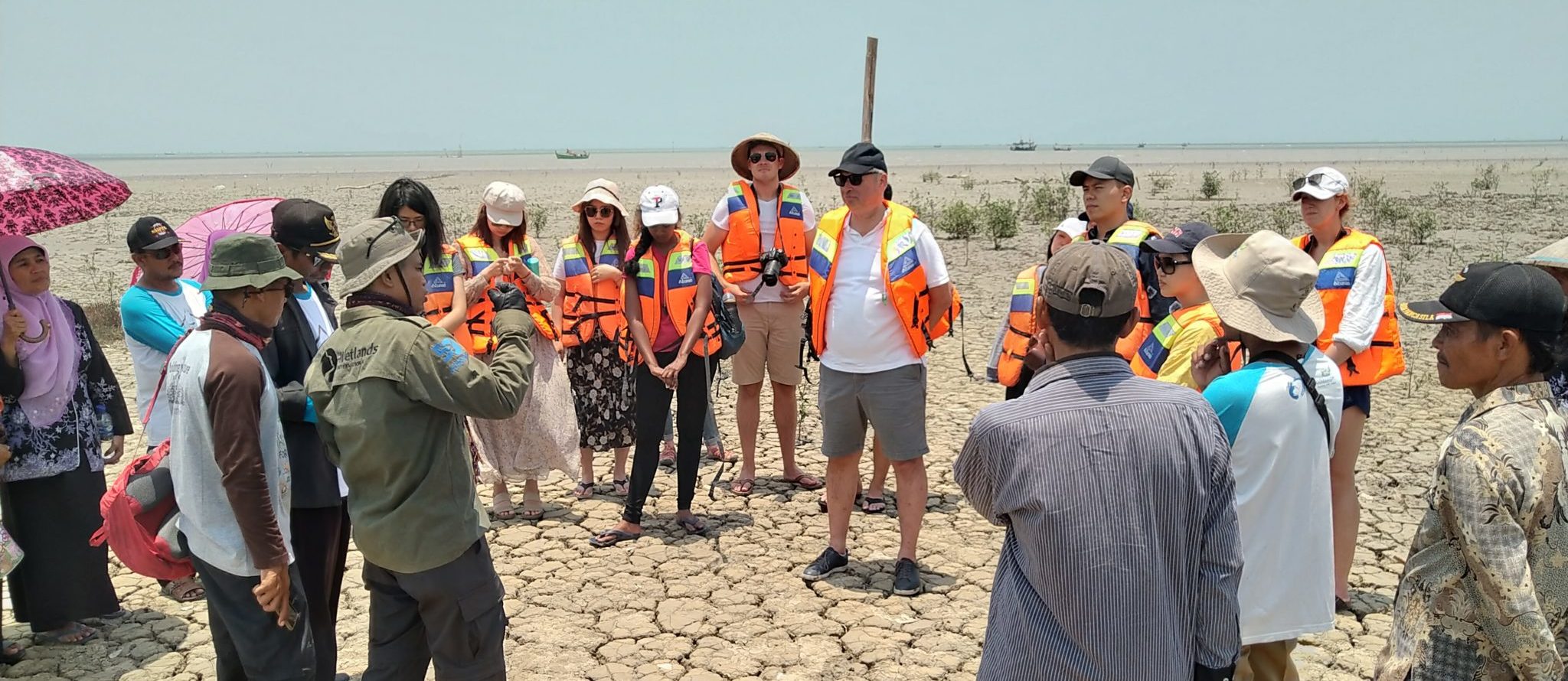 Building with Nature project in Central Java inspires students, media ...