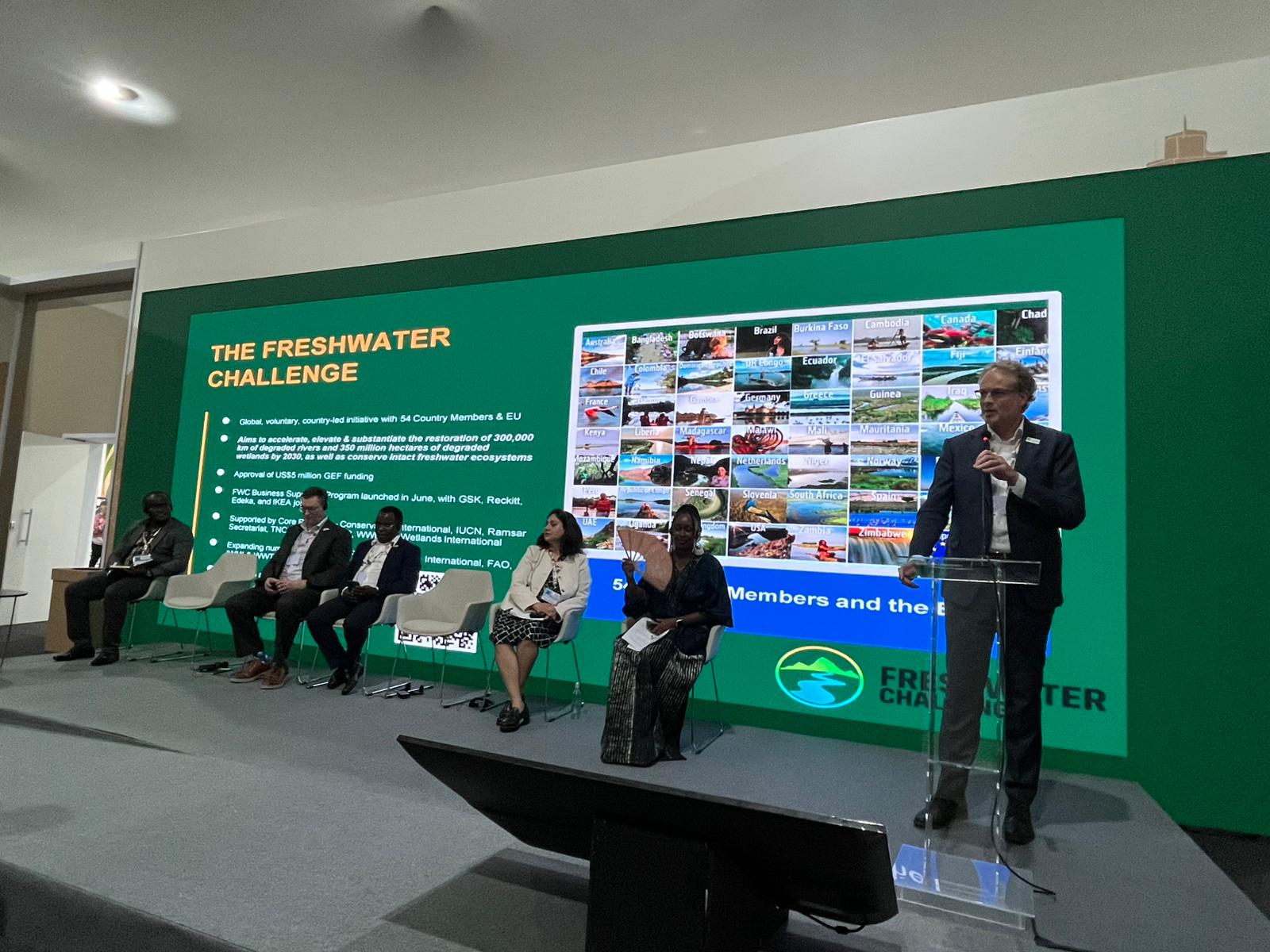 Freshwater Challenge making waves at COP30 - Wetlands International
